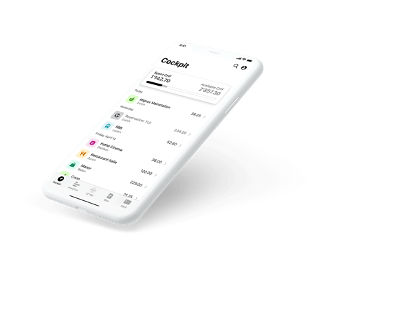"one" app – stay in control even on the move | Viseca Card Services